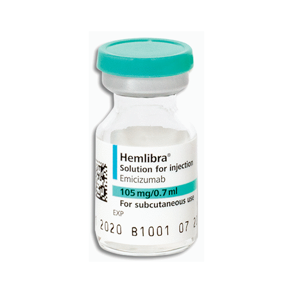 HEMLIBRA Emicizumab 105mg / 0.7mL Solution for Injection (SC) 3mL 1's ...